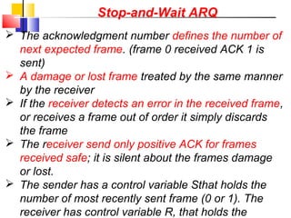 Chapter 4 data link layer | PPT