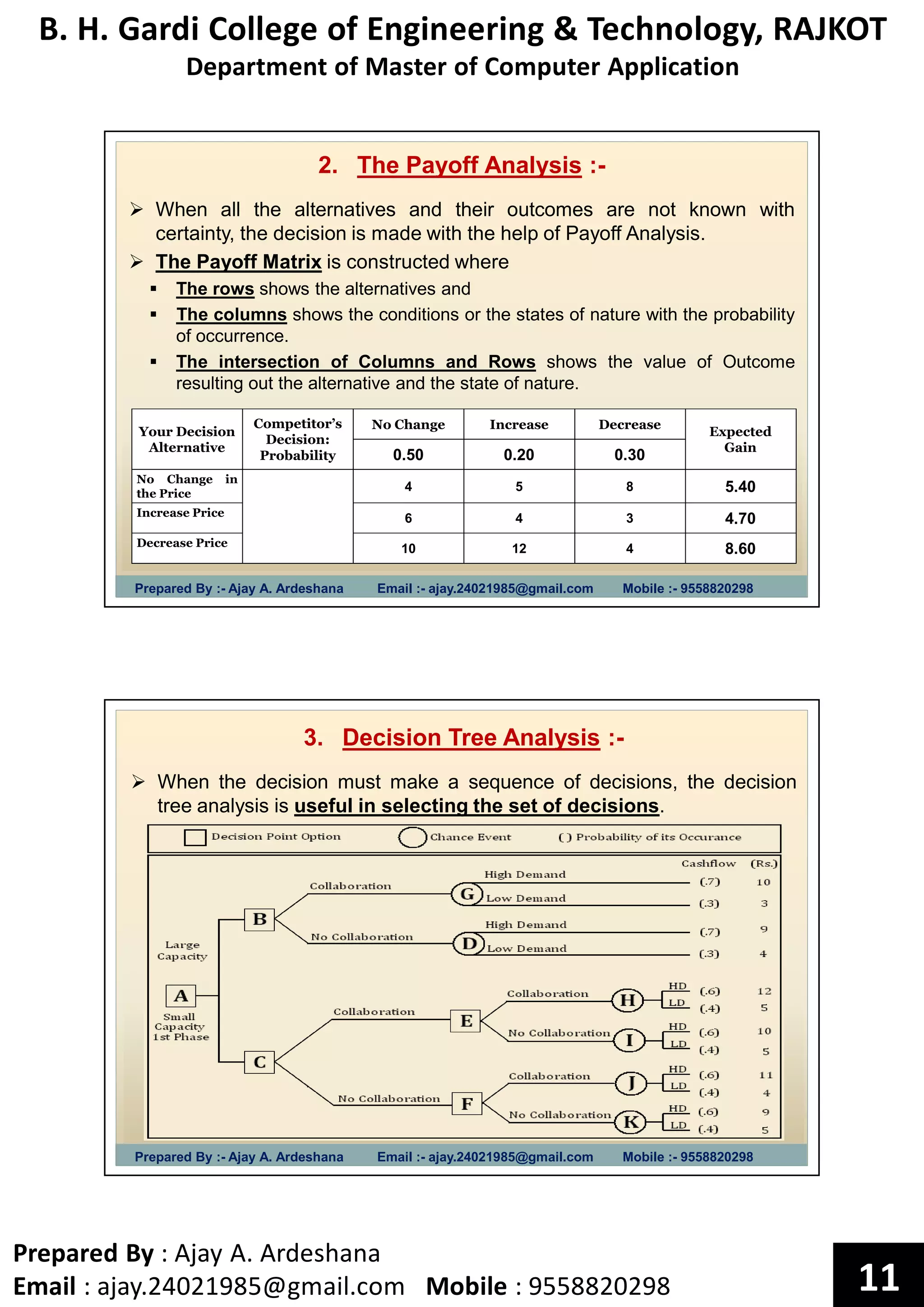 Chapter 4 decision making | PDF