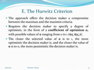 CHAPTER-4 DECISION THEORY mmmmmmmmmmmmmm.pptx