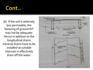 Chapter 4 Drainge and maintenance of road | PPTX
