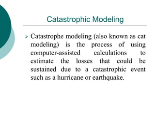 Chapter 4 insurability of risk | PPT