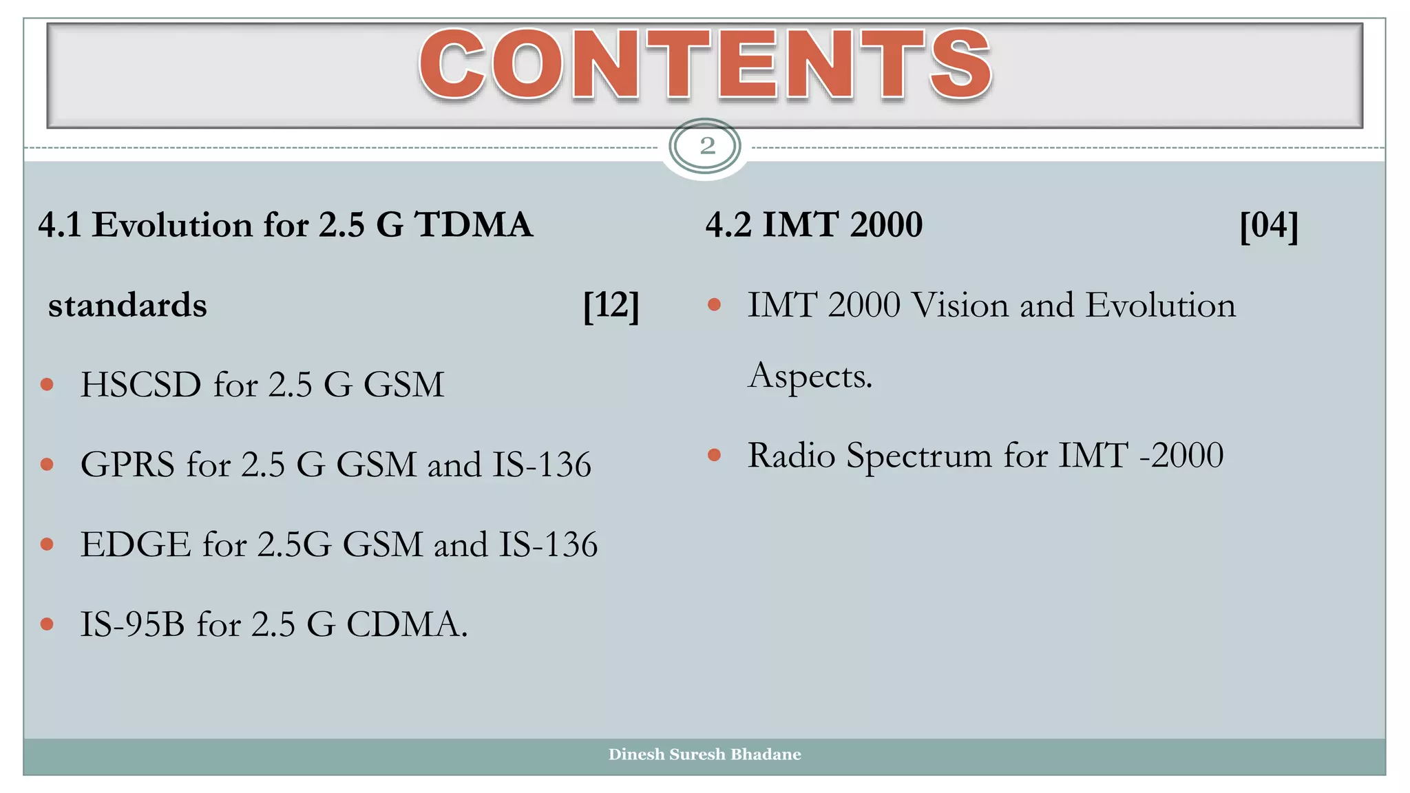 Modern Wireless Communication System | PPT