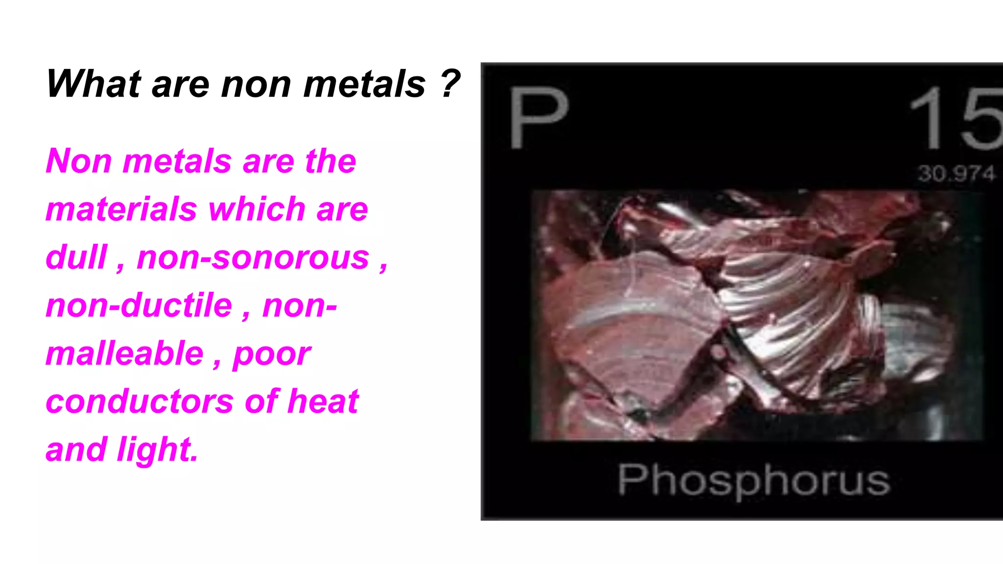Chapter 4 metals and non-metals (class-8) CBSE | PPTX