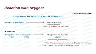 Chapter 4 metals and non-metals (class-8) CBSE | PPTX