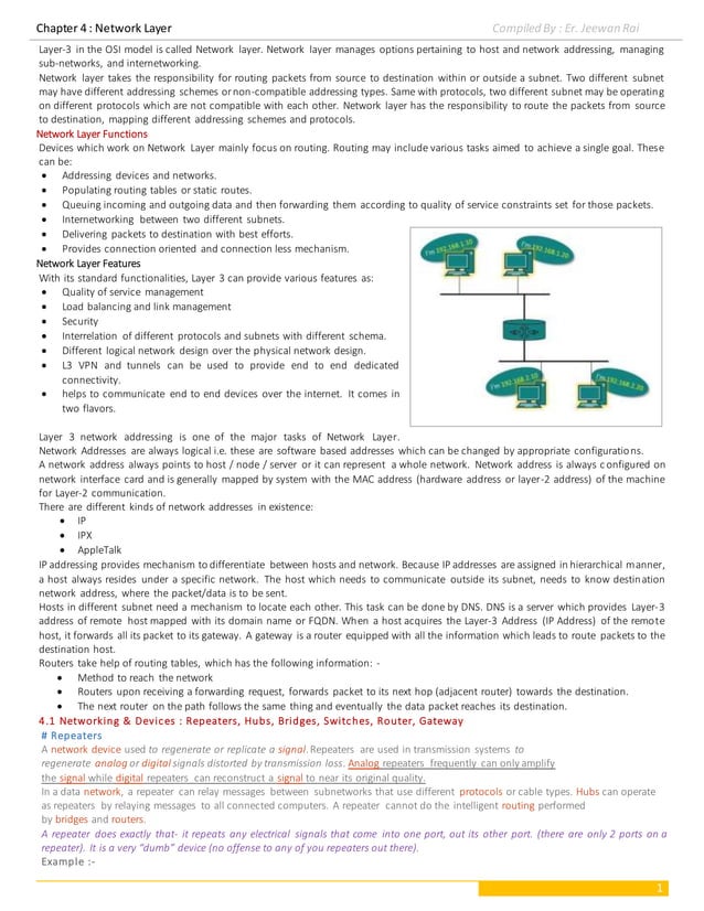 network layer | PDF