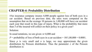 Chapter-4, Probability Distribution.pptx