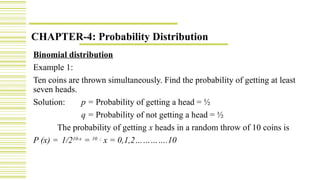 Chapter-4, Probability Distribution.pptx