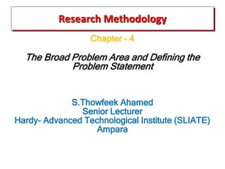 Chapter-4 Problem Identification.pptx business | PPTX