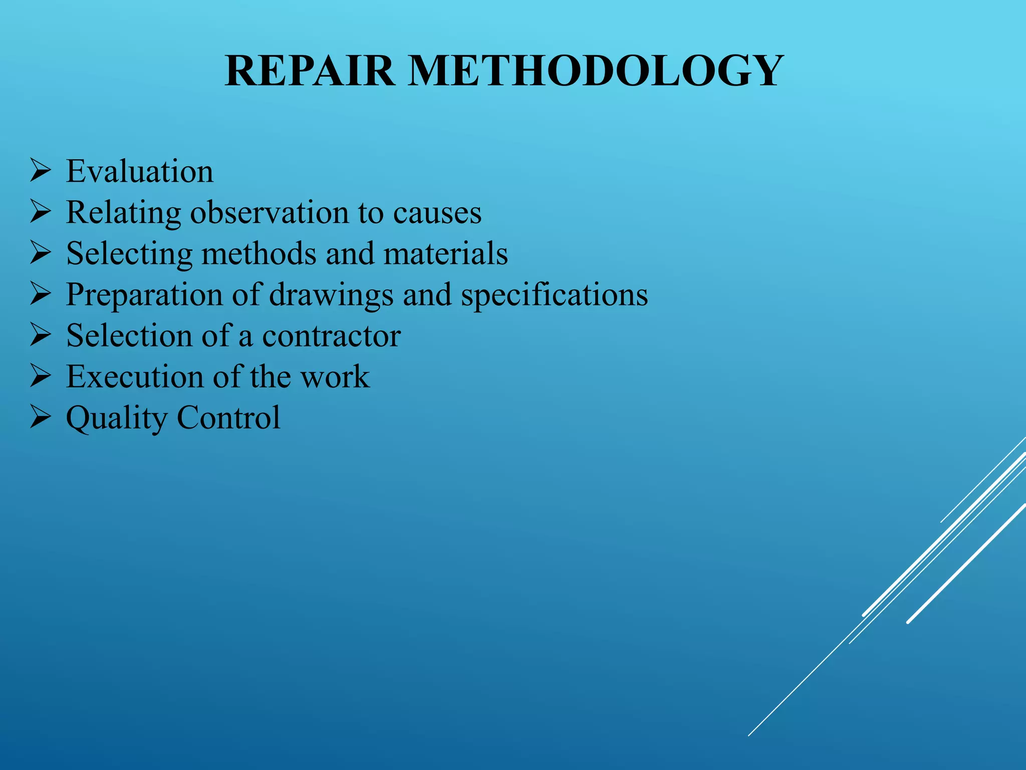 Chapter 4 repair, rehabilitation & retrofiiting | PPTX