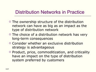 Designing the distribution network in a supply chain | PPT