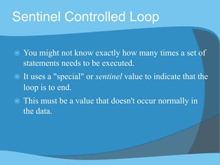 Repetition Structure | PPT