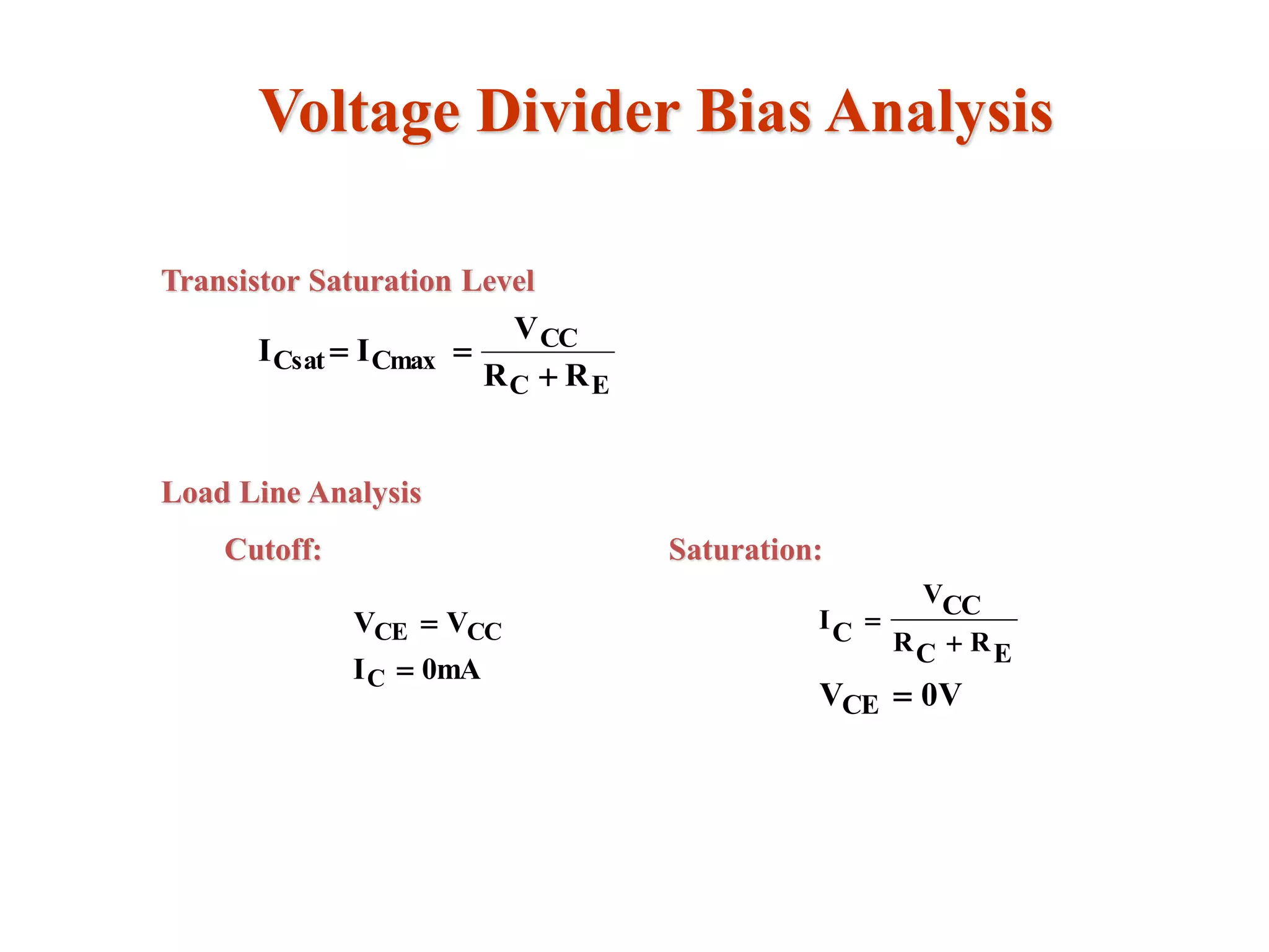 Electronics 1 : Chapter # 05 : DC Biasing BJT | PDF