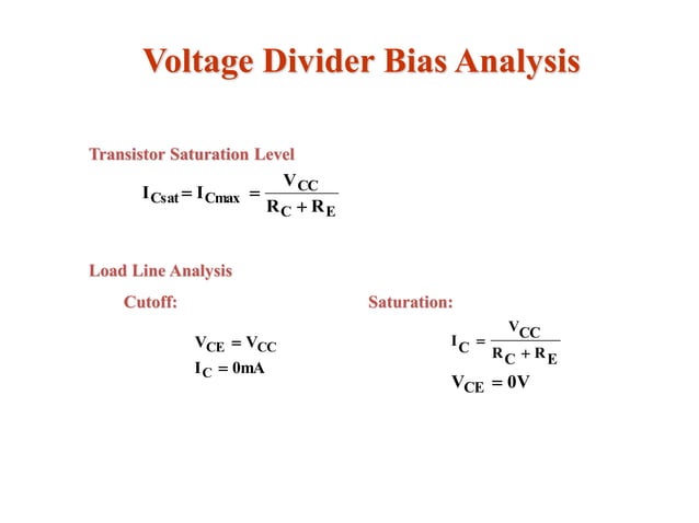 Electronics 1 : Chapter # 05 : DC Biasing BJT | PDF | Computer Networking | Computing
