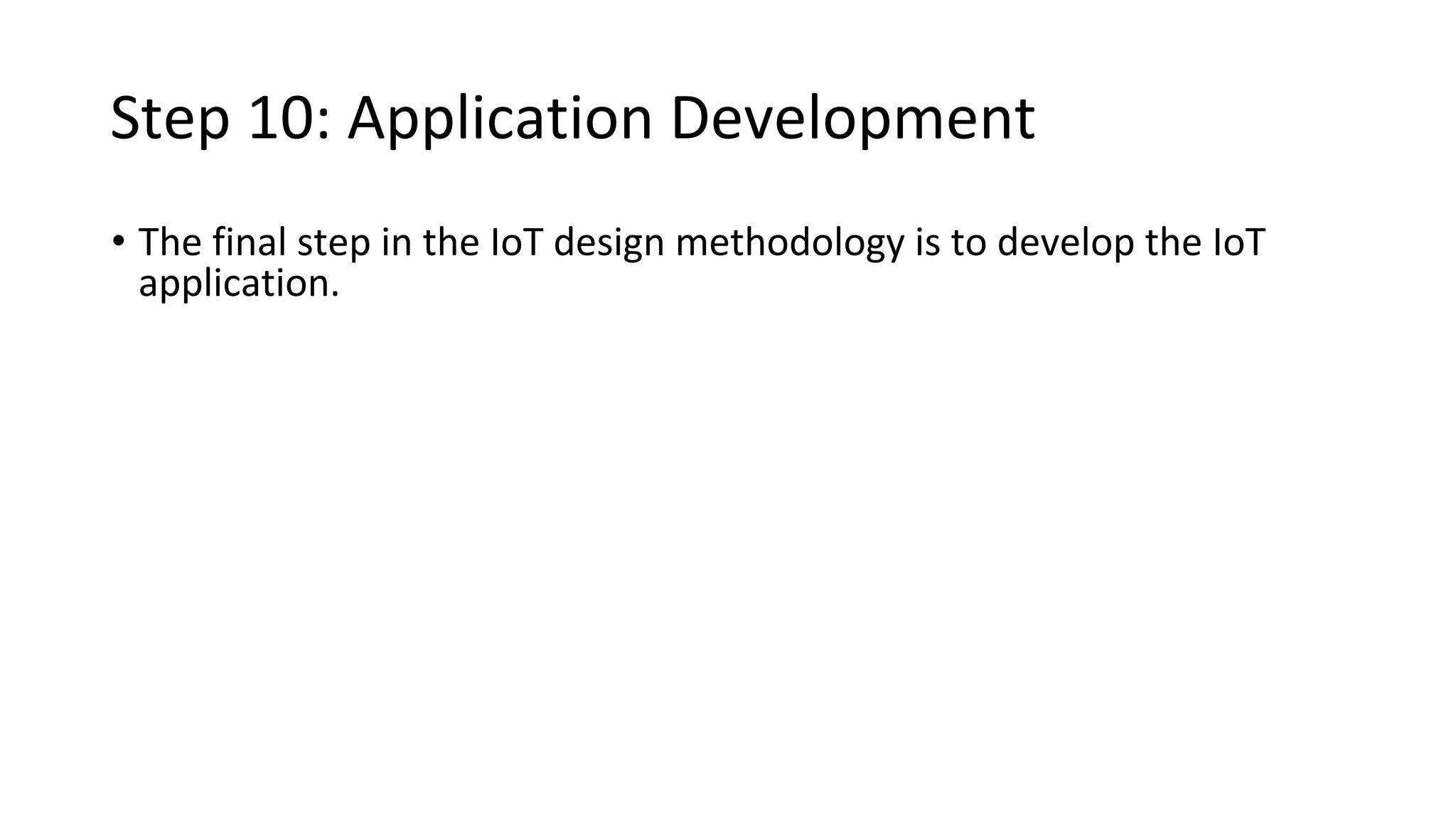 Chapter 5 IoT Design methodologies | PDF