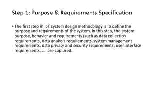 Chapter 5 IoT Design methodologies | PDF