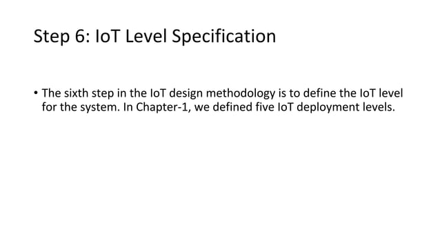 Chapter 5 IoT Design methodologies | PDF | Internet of Things | Internet