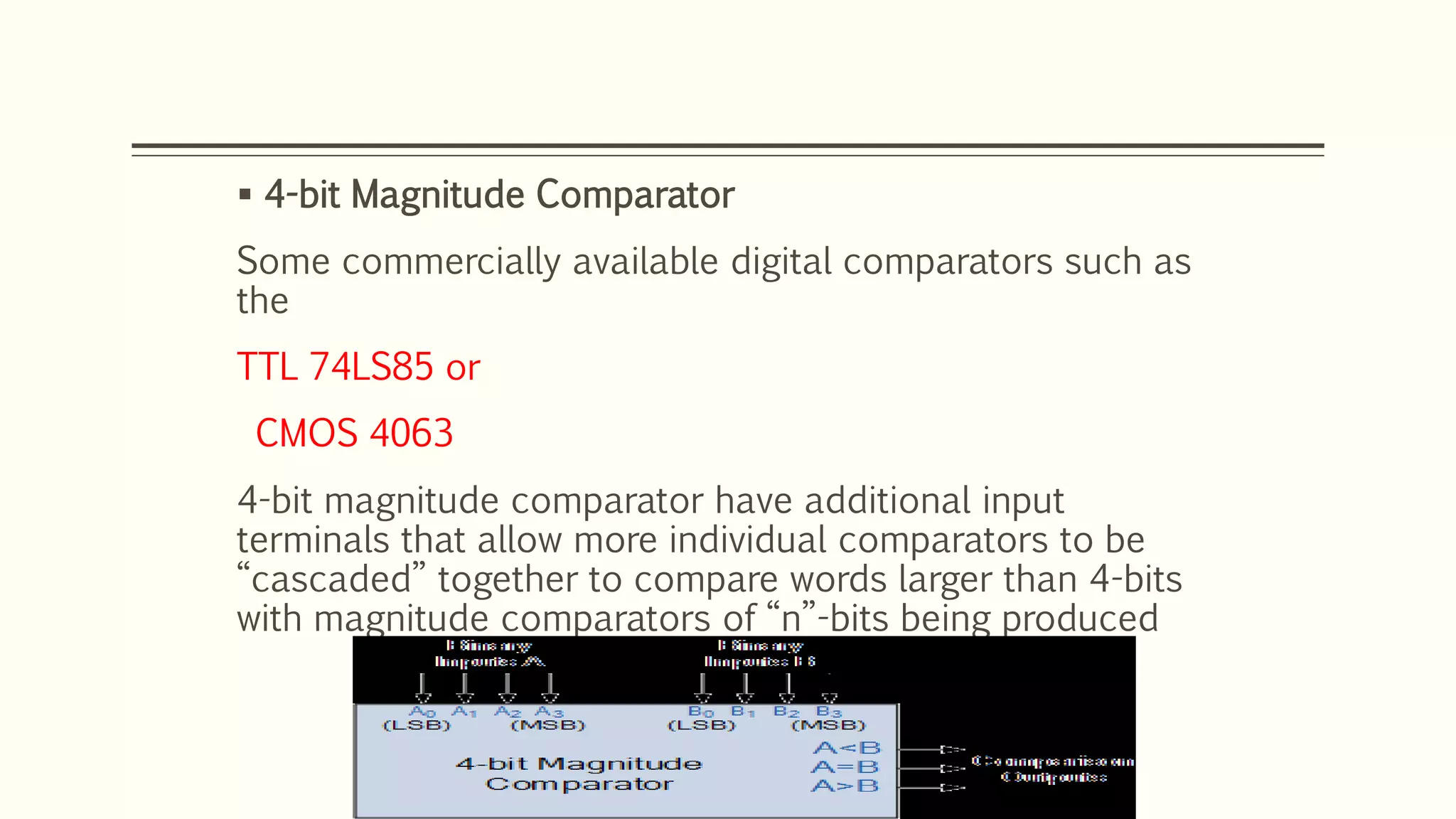 Chapter 5: Cominational Logic with MSI and LSI | PPTX