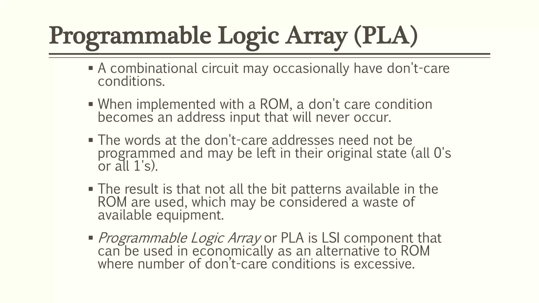 Chapter 5: Cominational Logic with MSI and LSI | PPTX