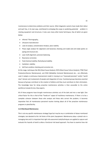 Maintenance strategy types-system | PDF