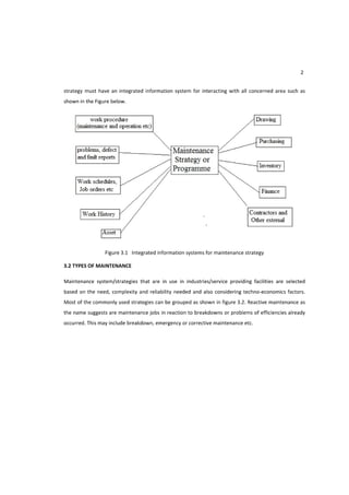 Maintenance strategy types-system | PDF