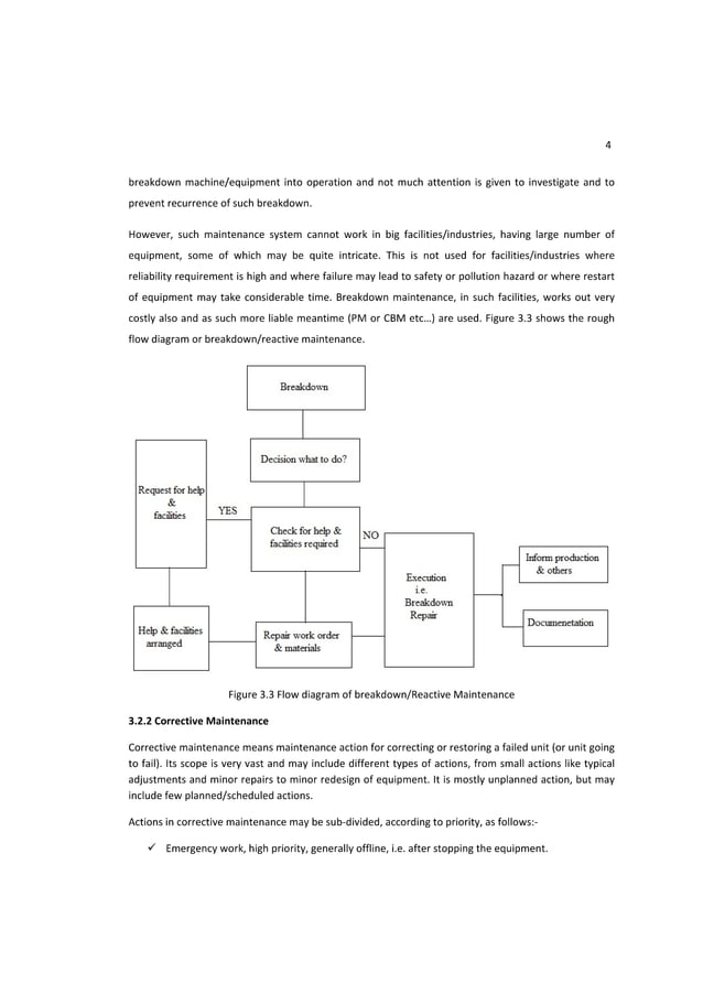 Maintenance strategy types-system | PDF