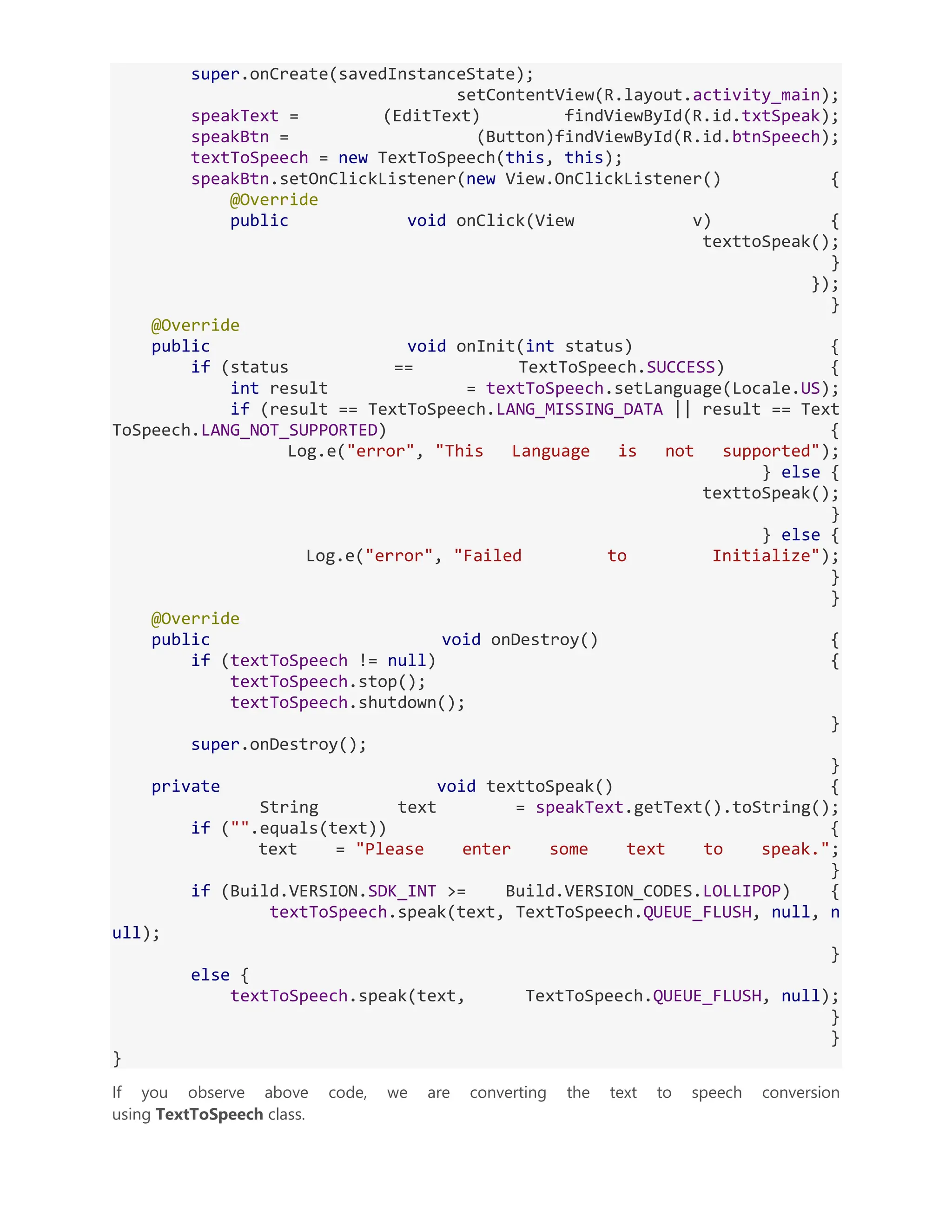 Android Application Components With Implementation And Examples Pdf 5177