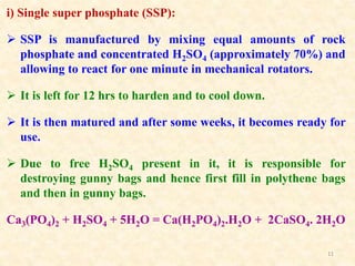 Phosphate fertility and fertilizer for your support | PPTX | Science