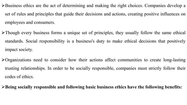 Chapter-5.pptx of business ethics of BBS | PPTX