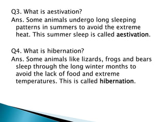 Communication in animals by using their senses | PPTX