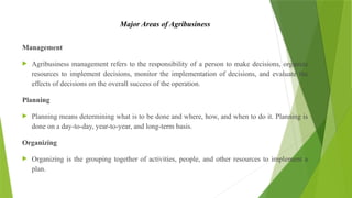 Chapter-5 planning and organizing an agribusiness | PPTX