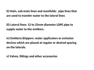 chapter-5.3 -Drip Irrigation.pptCrop Water Requirements.ppt