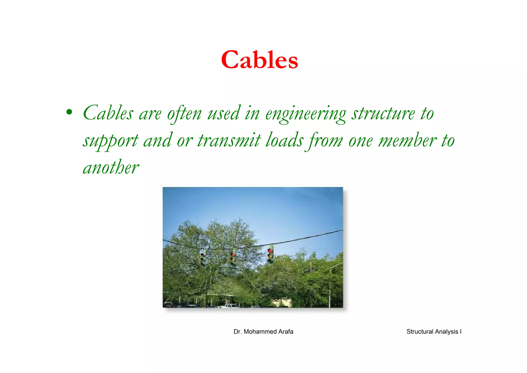 Chapter 5-cables and arches | PDF