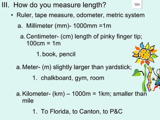 Measurement | PPT | Physics | Science