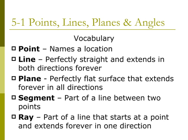 Plane Geometry | PPT
