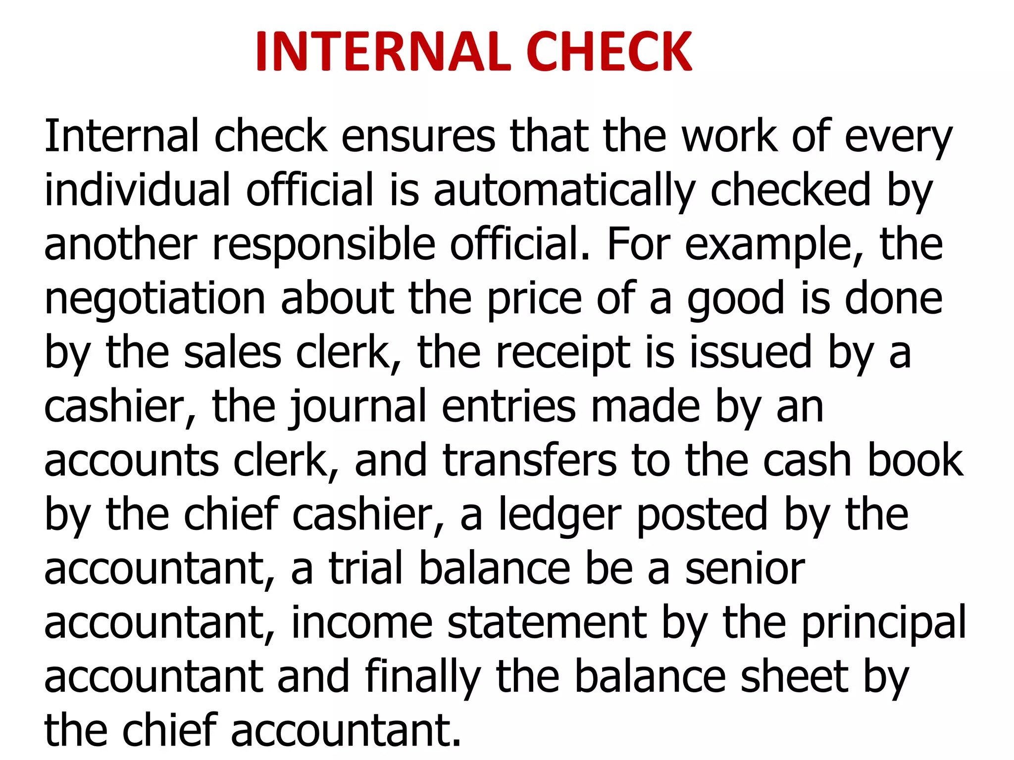 Chapter 5 -Strong internal controls | PPT