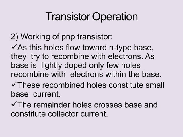 Chapter-5- Transistor Characteristics-1.ppt | Physics | Science