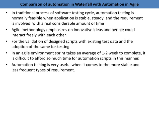 Chapter -5 Agile Testing types and its examples.pptx | Computer ...