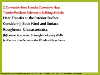 Chapter 5 (Understand the external heat load for cooling load ...