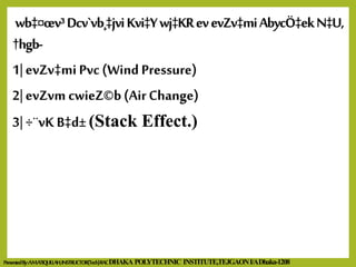 Chapter 5 (Understand the external heat load for cooling load ...