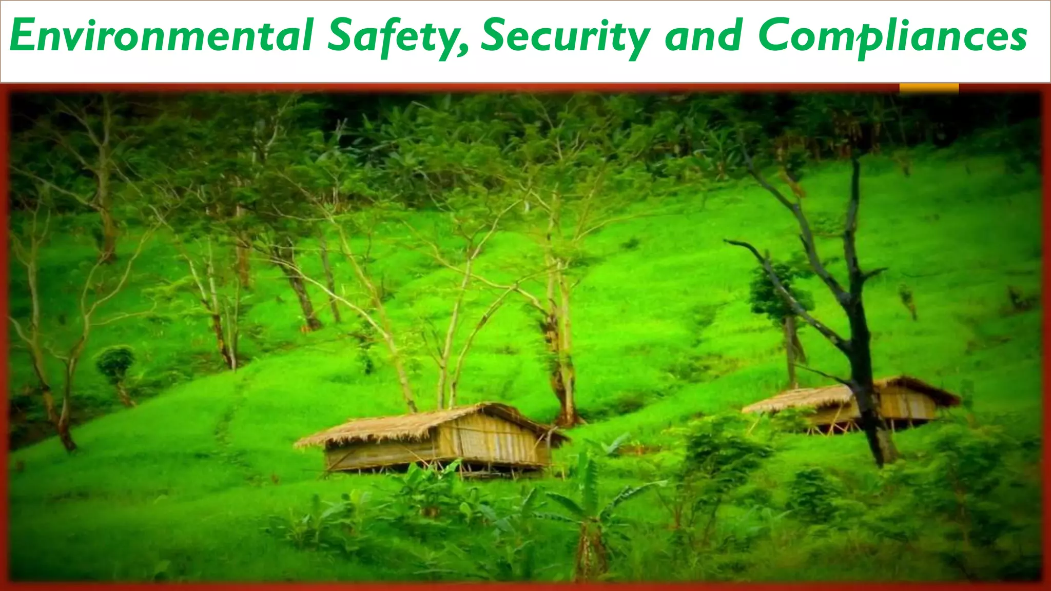 Chapter 5 Environmental Safety, Security and Compliances(FASS) | PDF