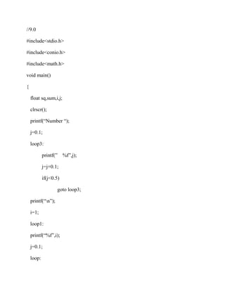 Chapter 5 exercises Balagurusamy Programming ANSI in c | PDF