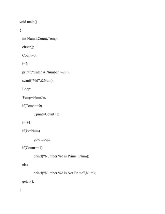 Chapter 5 exercises Balagurusamy Programming ANSI in c | PDF