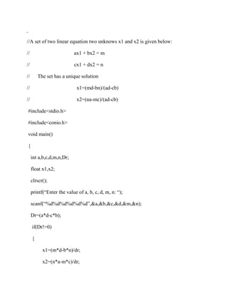 Chapter 5 exercises Balagurusamy Programming ANSI in c | PDF