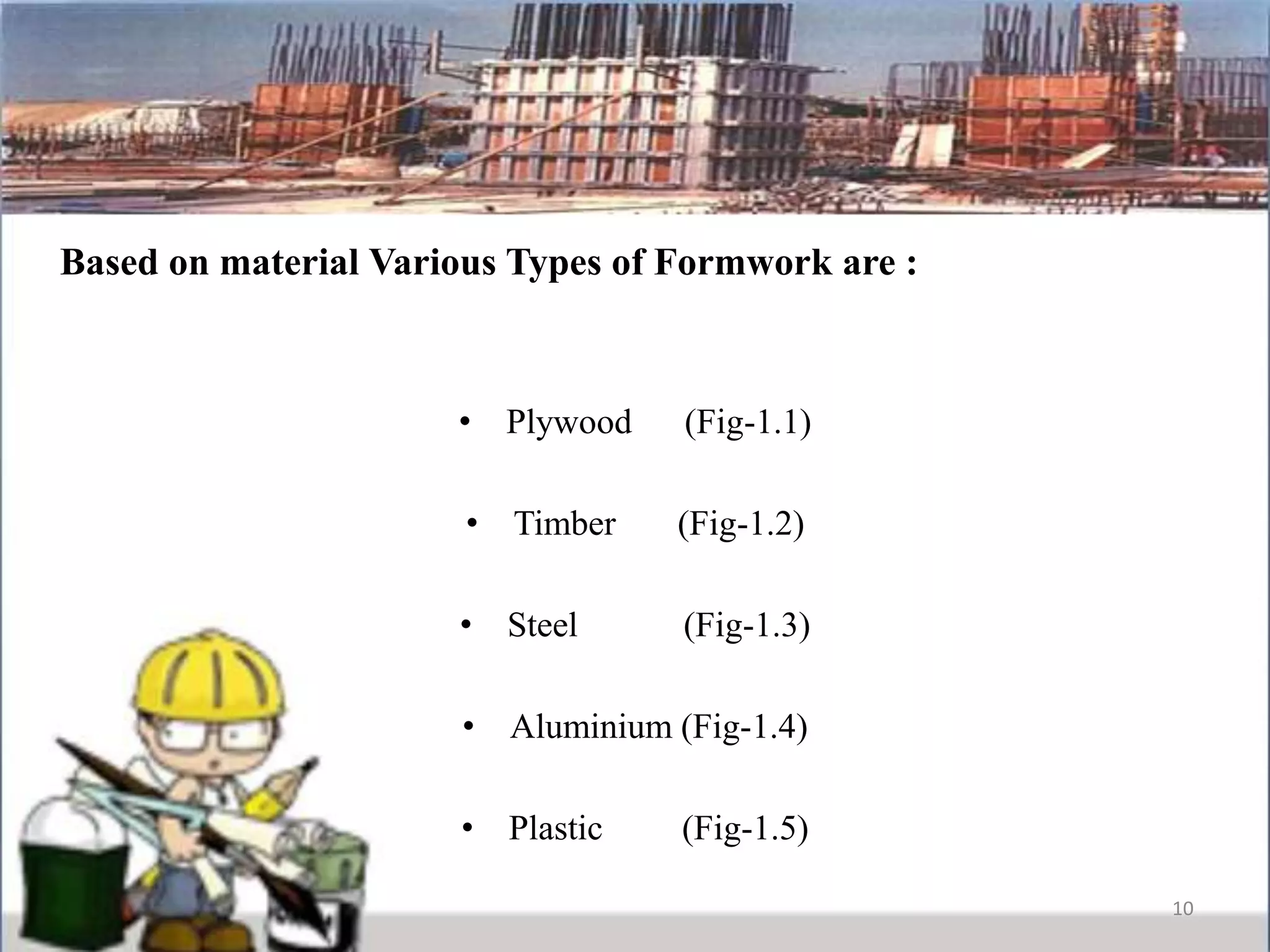 Chapter 5 formwork | PPTX