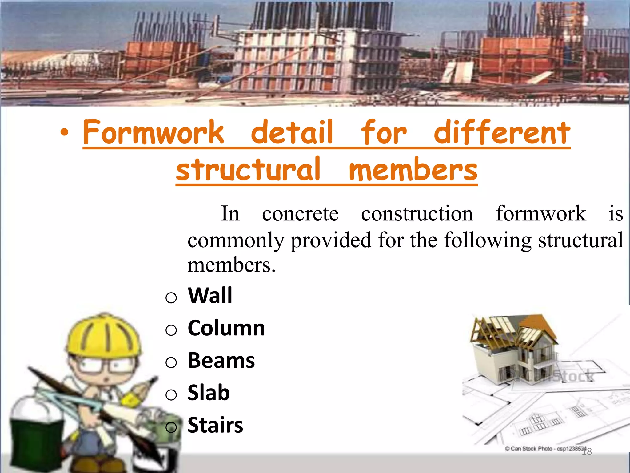 Chapter 5 formwork | PPTX