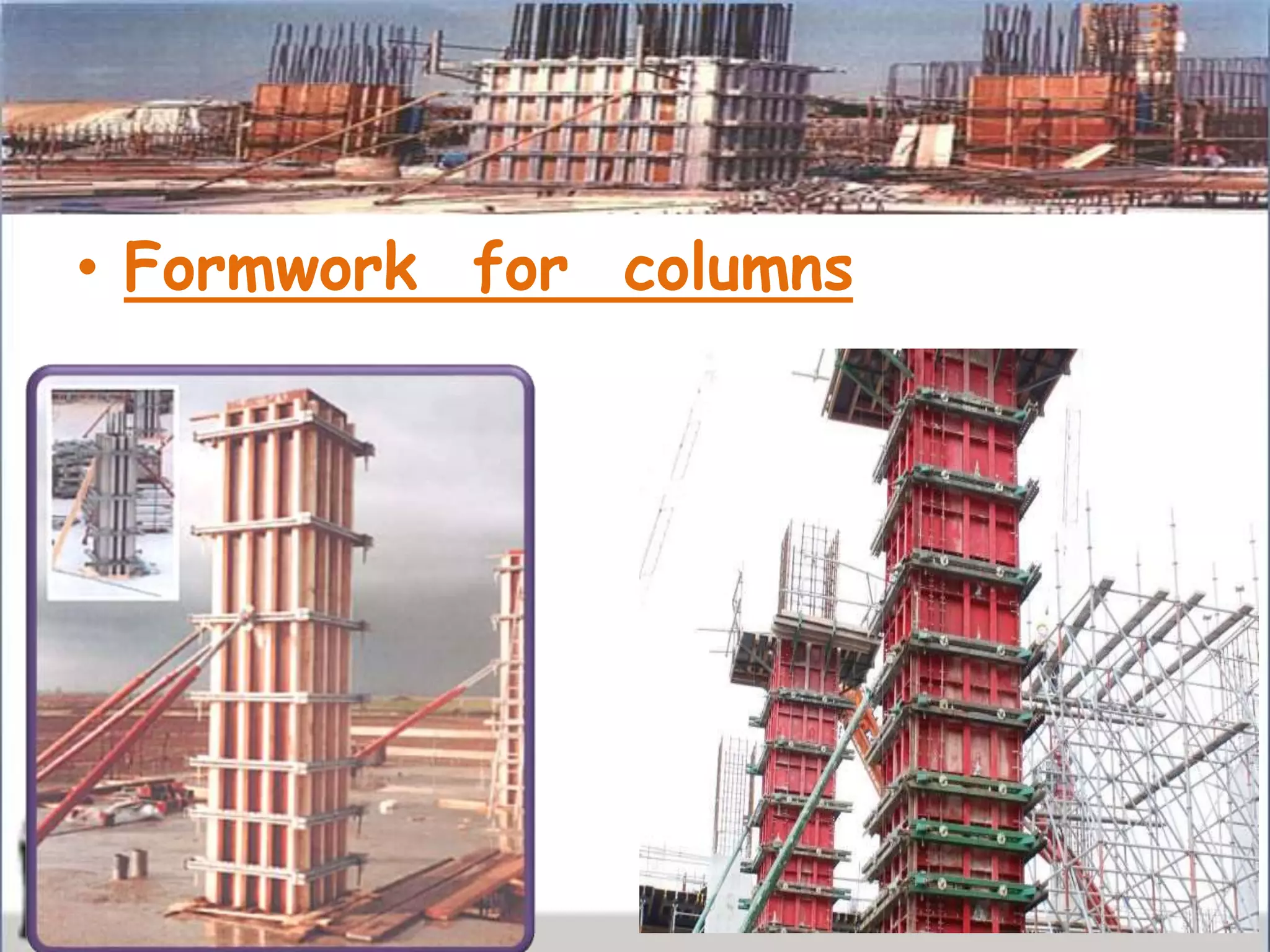 Chapter 5 formwork | PPTX