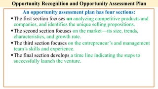 identifying and analyzing opportunity.... | PPTX