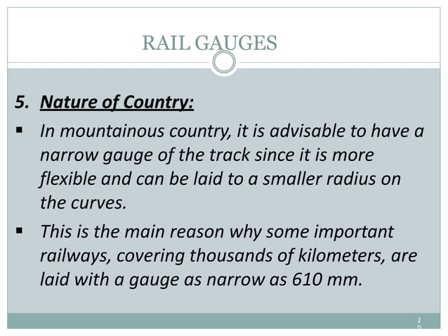 Chapter 5 Introduction to railway | PPTX