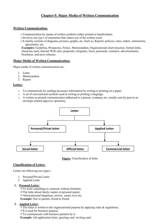 Chapter 5: major media of written communication | PDF