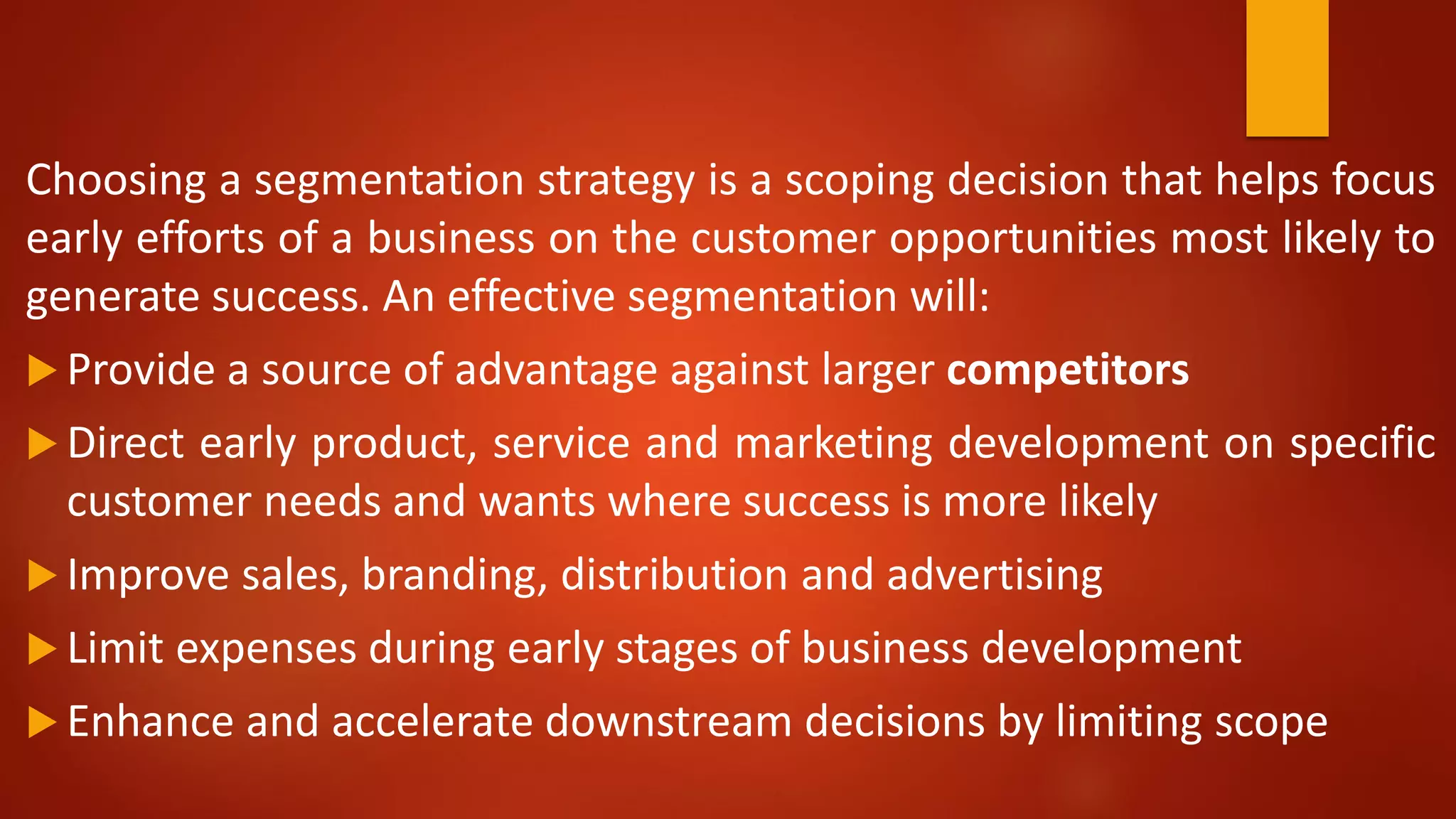 Chapter 5 Market Segmentations, Targeting and Positioning in ...